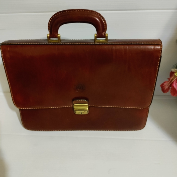 Guidi | Bags | Vintage Guidi Italian Leather Briefcase | Poshmark